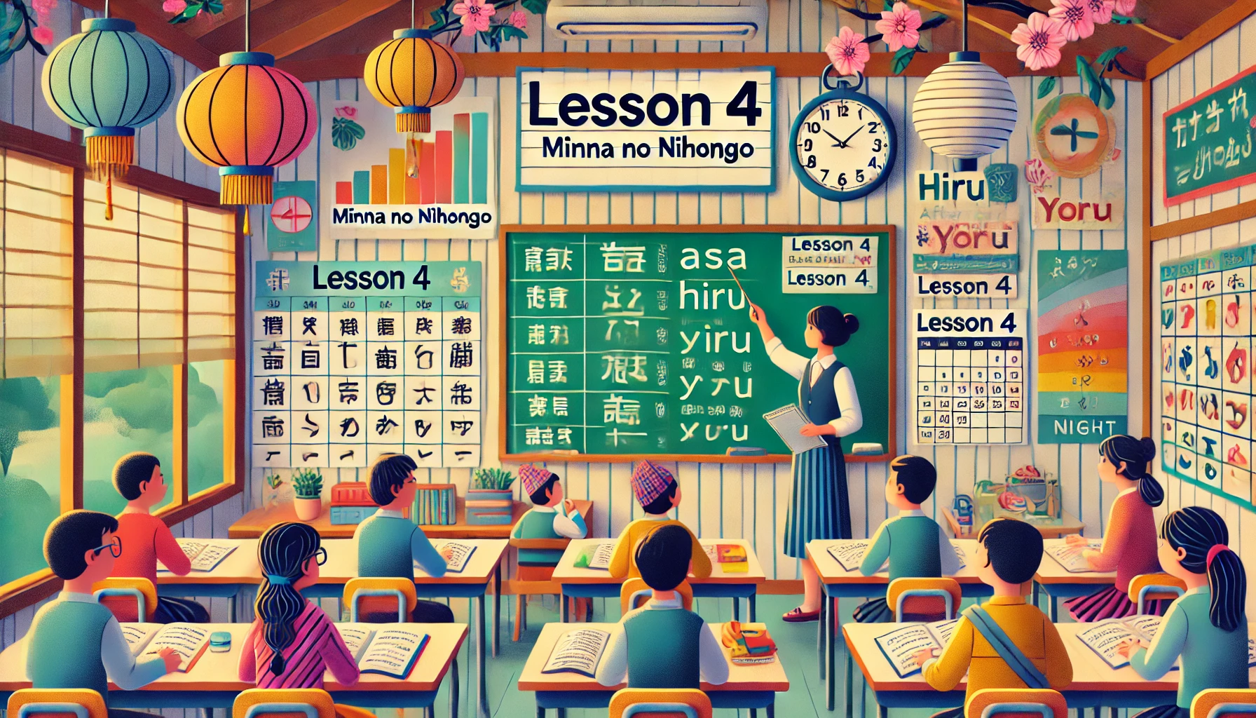 Minna no Nihongo Lesson 4 Vocabulary